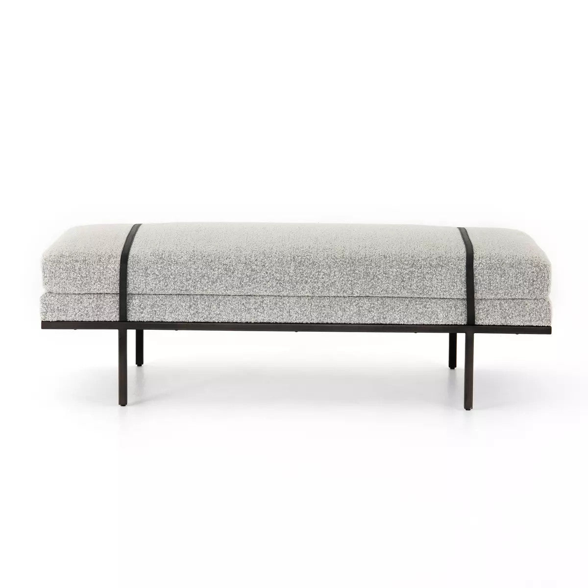 Harris Accent Bench - Knoll Domino – Decor Direct Interiors