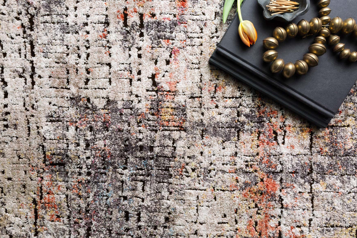 Medusa Collection Graphite / Sunset Rug – Decor Direct Interiors